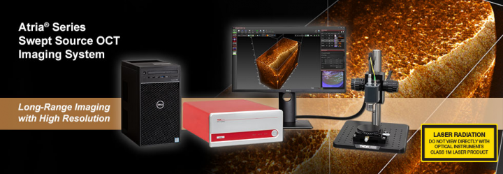 新品推荐 | 索雷博 Thorlabs 光学相干断层扫描显微镜（OCT显微镜）